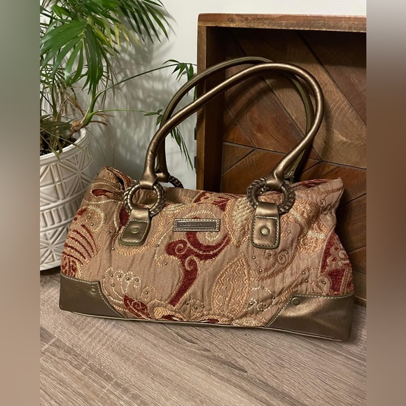 Caribbean Joe | Bags | Vintage Caribbean Joe Tapestry Shoulder Bag ...